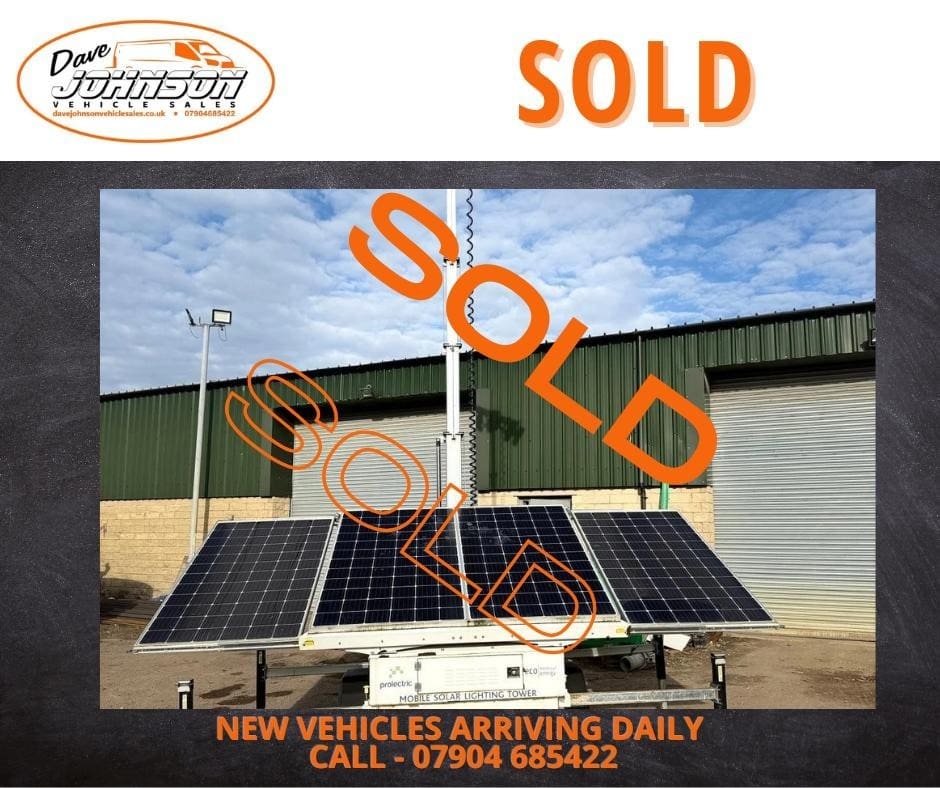Pro Light mobile solar lighting tower security | Dave Johnson Vehicle Sales